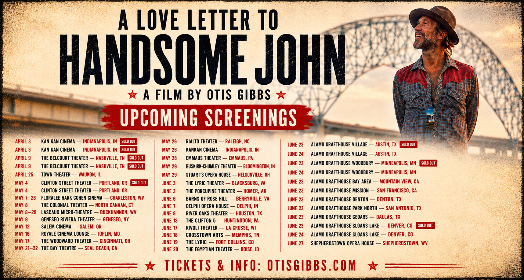 A Love Letter To Handsome John – otis gibbs